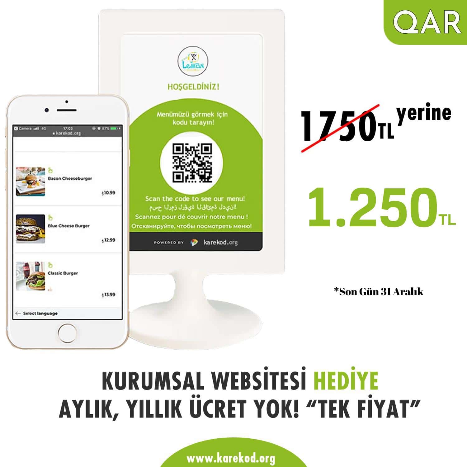 QR Menü Nedir? Nerelerde Kullanılır? - Karekod Blog